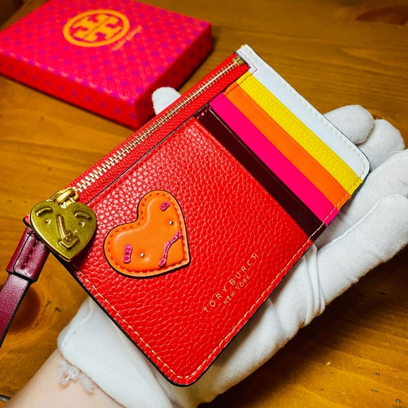 Tory Burch | Accessories | New Tory Burch Perry Color Block Leather ...